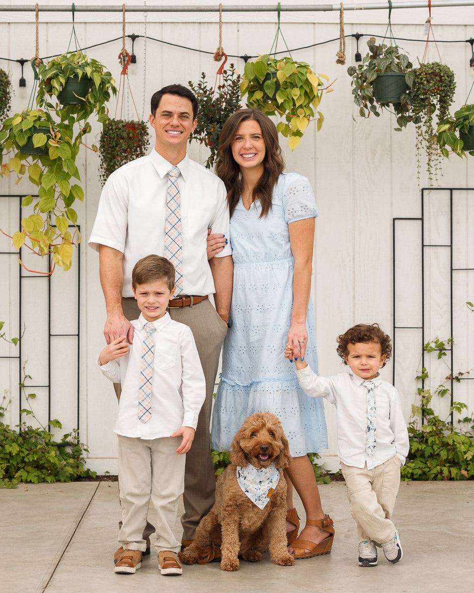 Eva Floral Boys Tie by Boon Ties