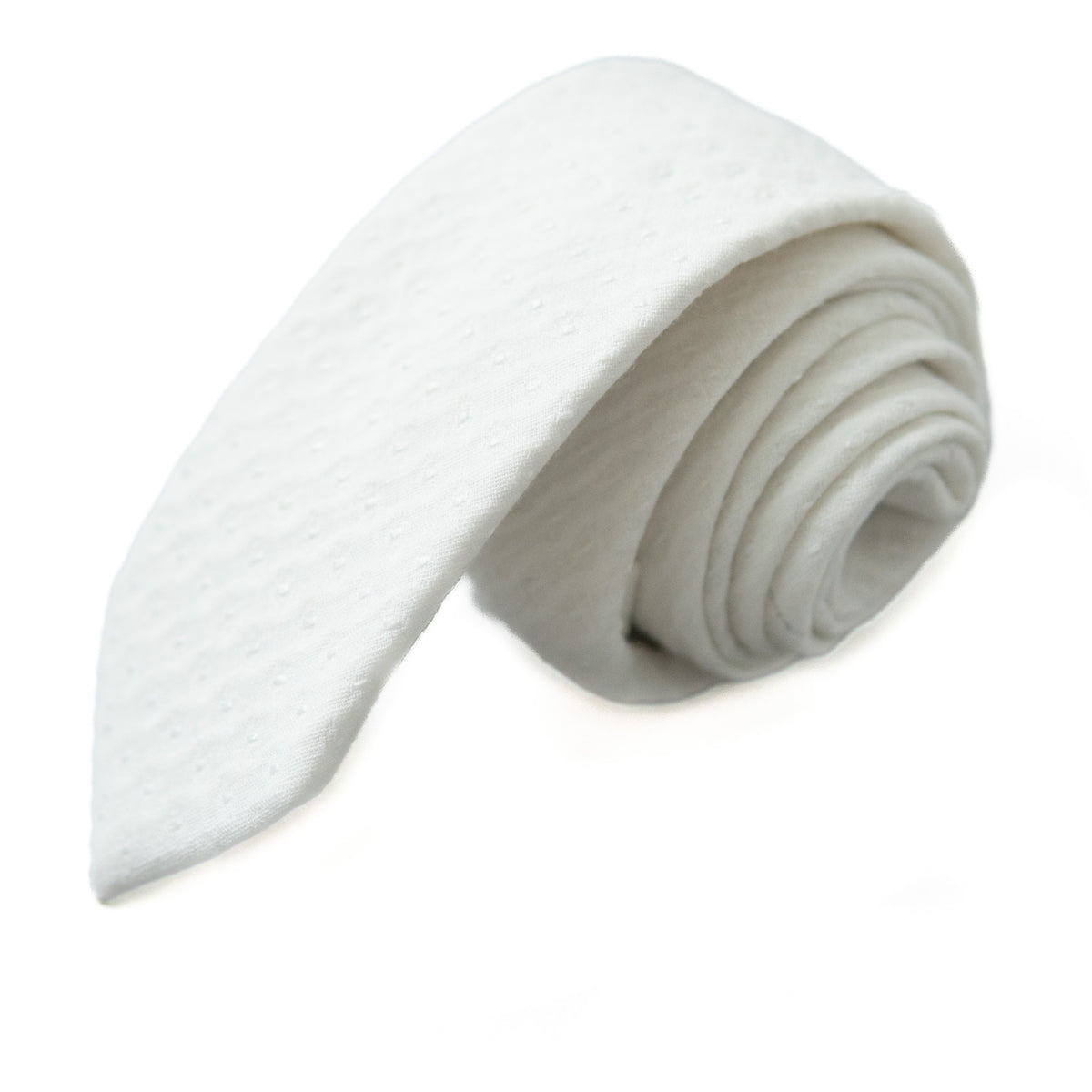 Quilted White Necktie for Men – Boon Ties